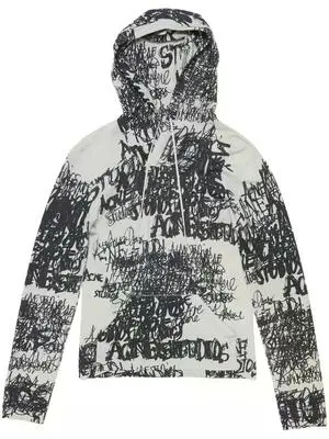 Acne Studios Logo-print Hoodie
