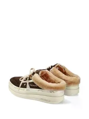 Premiata Sheerling Trim Platform Sneakers