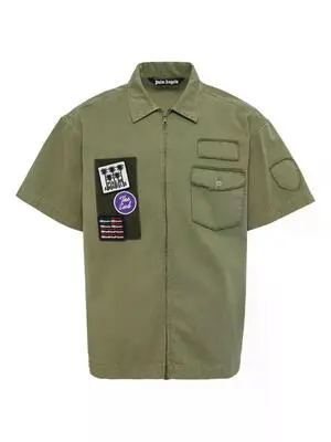 Palm Angels Logo Overshirts For Men