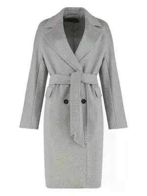 Max Mara Double-breasted Belted Coat