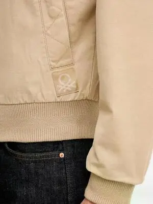 BENETTON Corduroy Collar Zip Jacket