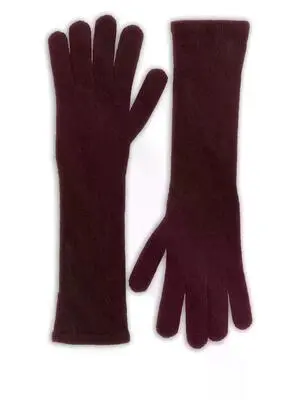Max Mara Cashmere Gloves - Red