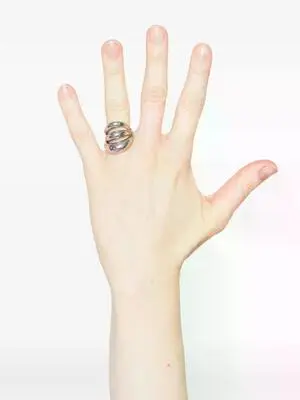 PANCONESI Triptych Blow Up Ring - Silver