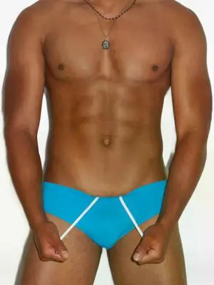 Dsquared2 Logo-print Swimming Trunks - Blue