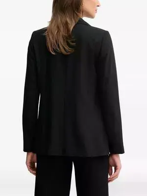 BENETTON Single-breasted Notched Lapel Blazer