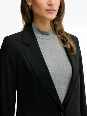 BENETTON Single-breasted Notched Lapel Blazer