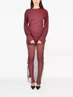 NENSI DOJAKA Davina Draped Maxi Dress