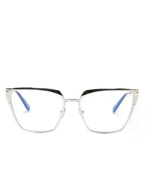 TOM FORD Butterfly-frame Glasses - Silver