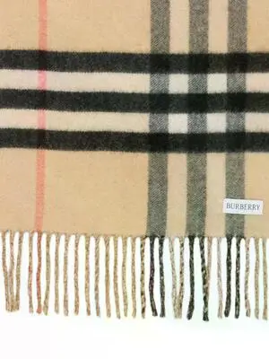 Burberry Double-sided Cashmere Scarf - Neutrals