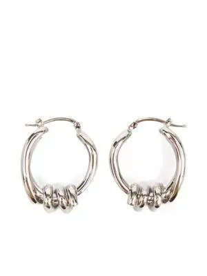 MAISON MARGIELA Knot Earrings - Silver