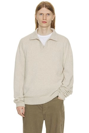 THE ROW Leach Polo Fog
