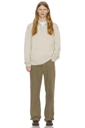 THE ROW Leach Polo - Fog