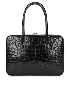 Saint Laurent Slp Bauletto Lizard Bag