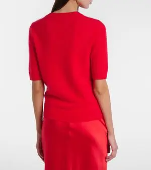Dorothee Schumacher Fluffy Statements Wool And Cashmere Sweater - Red