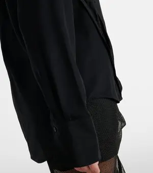 Victoria Beckham Silk Crepe De Chine Blouse