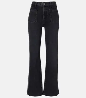 FRAME Arrow High-rise Bootcut Jeans