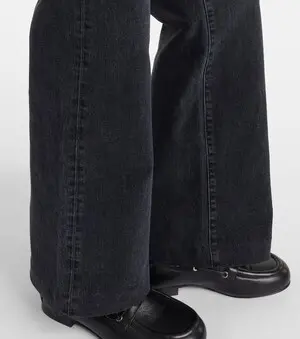 FRAME Arrow High-rise Bootcut Jeans