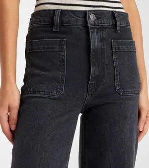 FRAME Arrow High-rise Bootcut Jeans