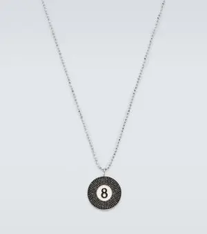 SYDNEY EVAN 14kt White Gold Diamond Pendant Necklace