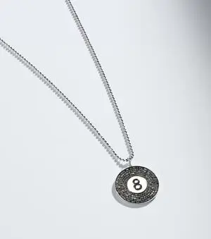 SYDNEY EVAN 14kt White Gold Diamond Pendant Necklace