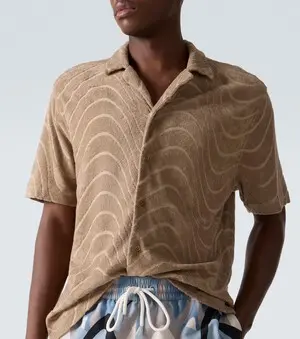 Frescobol Carioca Cotton-blend Bowling Shirt