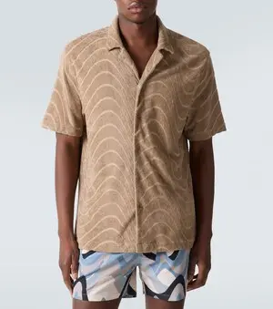 Frescobol Carioca Cotton-blend Bowling Shirt