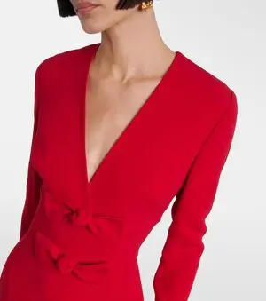 Elie Saab Bow-detail Cady Gown