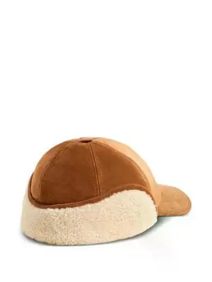Valentino Garavani Suede Baseball Cap With Ear Flaps