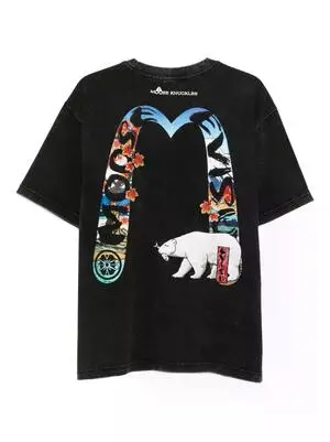 Moose Knuckles Graphic T-shirt - Black