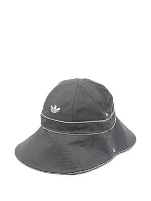 WALES BONNER Bucket Hat - Grey