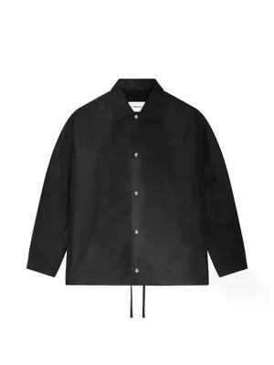 Givenchy Drawstring Hem Shirt Jacket - Black