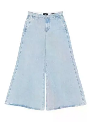 7 For All Mankind Willow Split-detail Jeans