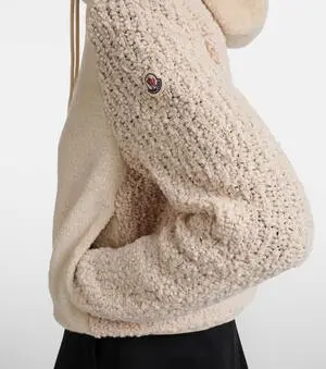 Moncler Teddy Hoodie - Beige