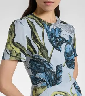 Erdem Floral Midi Dress