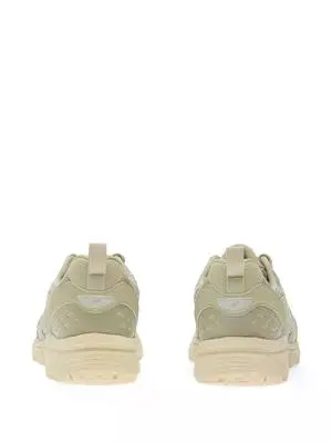 Asics Gel-nunobiki Logo Stripe Lace Up Sneakers - Neutrals
