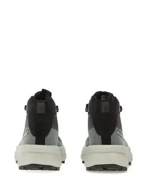 MAMMUT Lace-up High Top Sneakers With Logo Detail - Grey