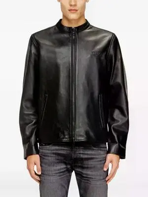 DIESEL® L-tad-wrd Leather Jacket