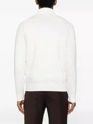 DIKTAT Zip-up High Neck Sweater