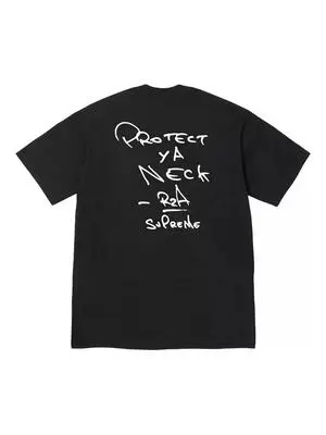 Supreme X Wu-tang Clan Graphic-print T-shirt - Black