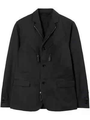 Burberry Satin-finish Tailored Jacket