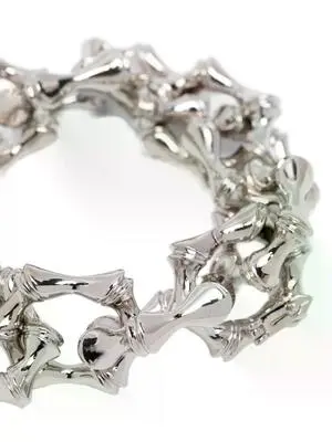 Eddie Borgo Bamboo Link Bracelet - Silver