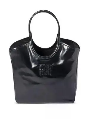 Miu Miu Calfskin Leather Tote Bag
