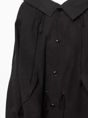 Y’s Oversized Hooded Coat
