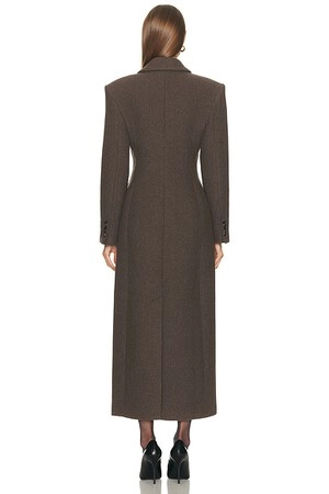 EAVES Yaron Manteco Wool Coat