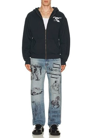ONE OF THESE DAYS All Over Print Painters Pant