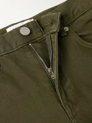 LA LIGNE Cotton-twill Wide-leg Trousers