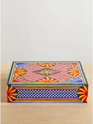 Dolce & Gabbana Caretto Resin And Wood Backgammon Set