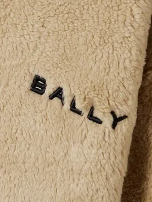 Bally Printed Fleece Half-zip Jacket - Neutrals