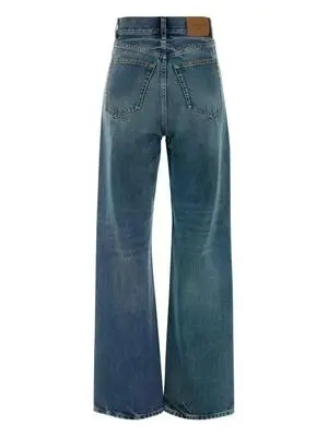 Saint Laurent Cotton Denim Jeans