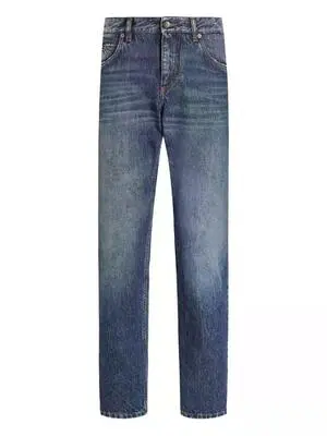 Dolce & Gabbana Logo Plaque Five Pocket Jeans